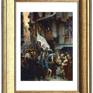 New! Joan of Arc Enters Orleans – by Jean Jacques Scherrer– Beautiful ...