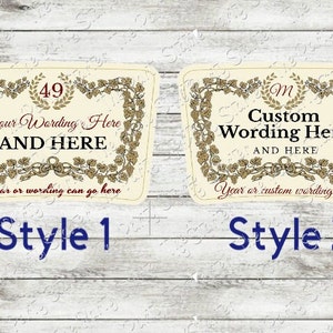 Hennessy Label - Etsy