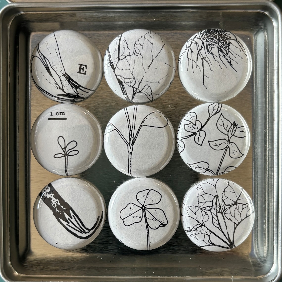 Handmade 1 Round Magnets Featuring Maps, Vintage Papers and Other ...