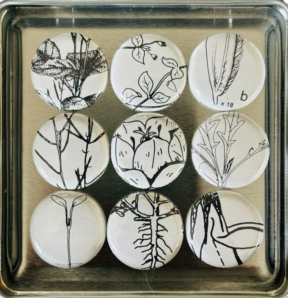 Handmade 1 Round Magnets Featuring Maps, Vintage Papers and Other ...