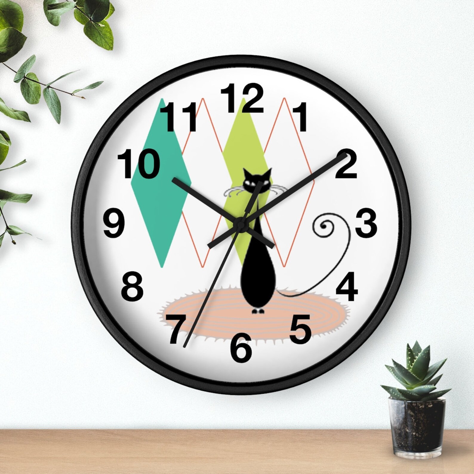 Clocks for Wall With Numbers Clocks for Wall Bathroom - Etsy