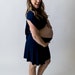 Navy Labor Top. Water Birth Top. Made in Canada. Birthing Top. - Etsy