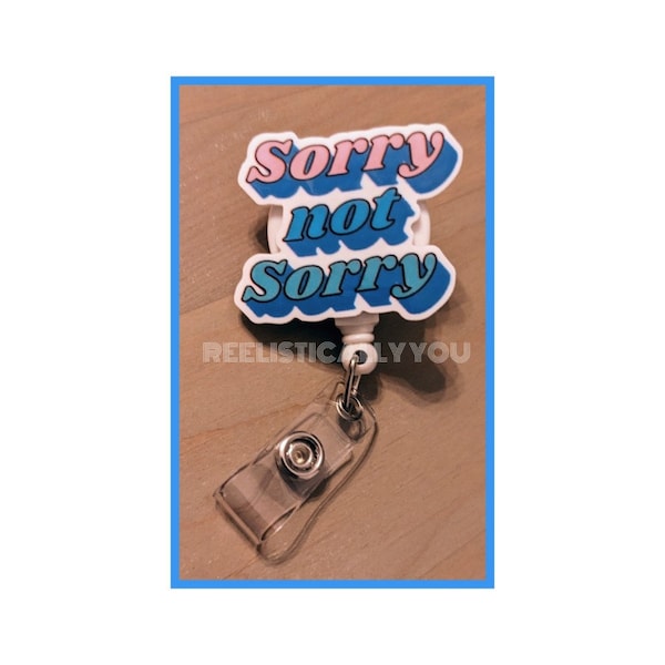 Sorry Not Sorry - Etsy
