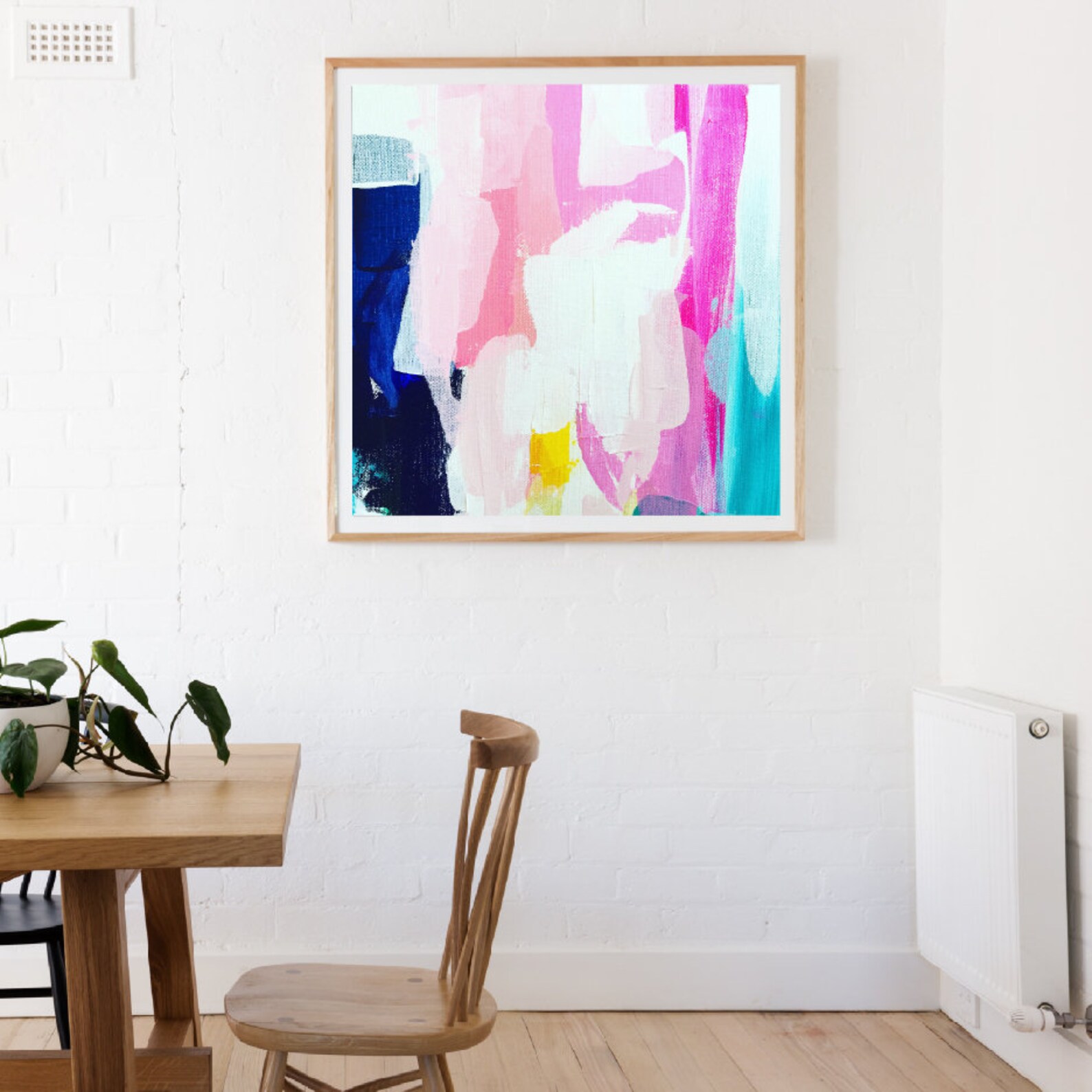 Abstract Floral, Garden of Enid Print, Floral Abstract Giclee Print ...