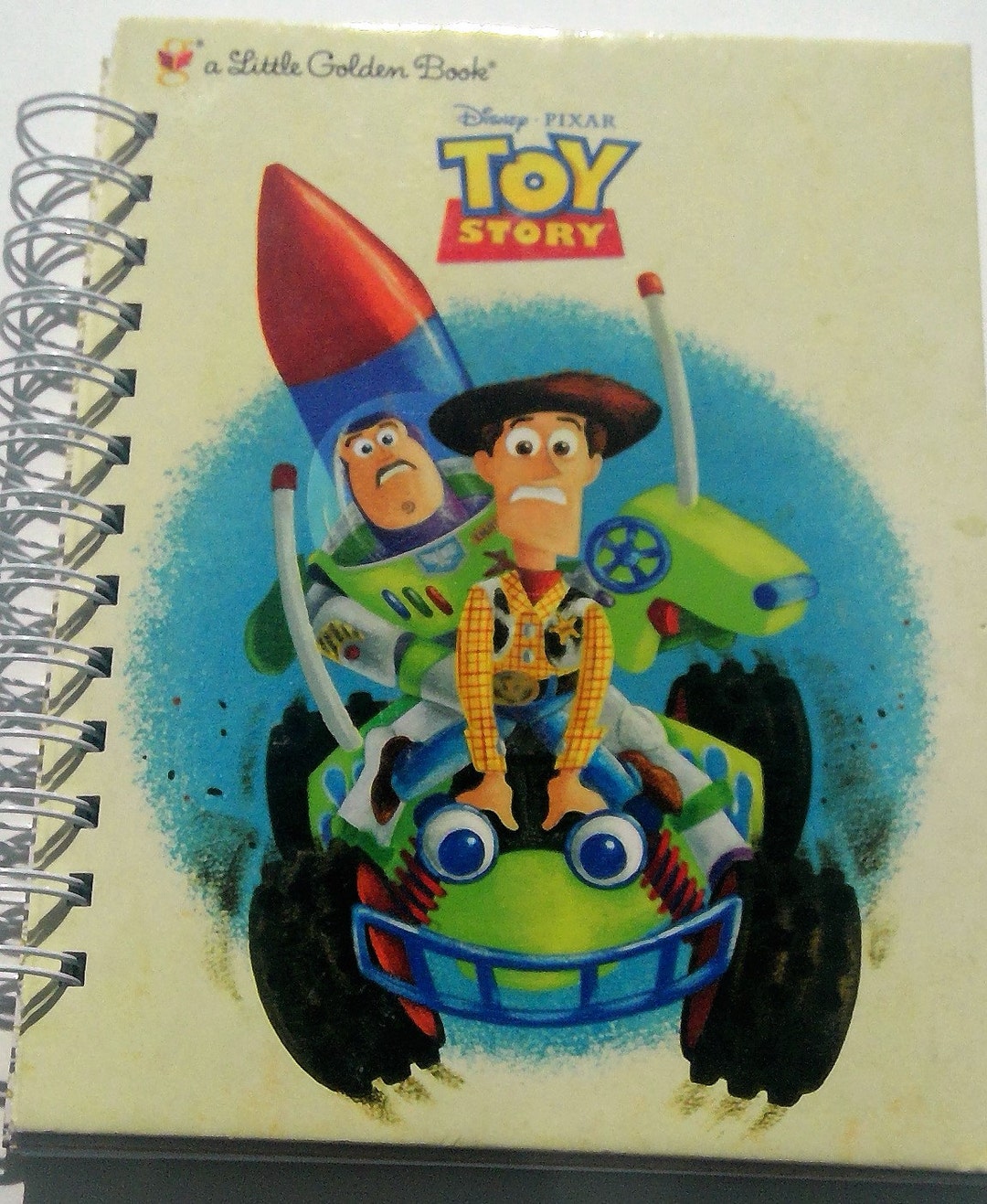 Toy Story Journal, Storybook Journal, Upcycled, Repurposed, Recycled ...
