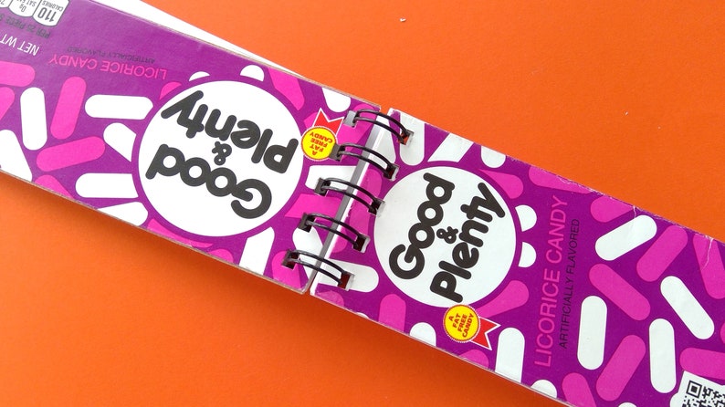 Good and Plenty Candy Box Notebook Junk Journal - Etsy
