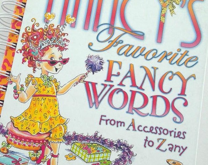 Fancy Nancy's Favorite Fancy Words, Storybook Journal, Recycled ...