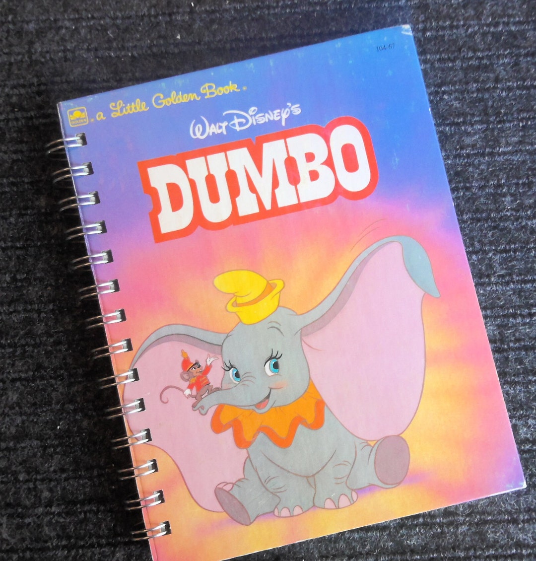 Dumbo, Storybook Journal, Upcycled Journal, Repurposed Journal ...
