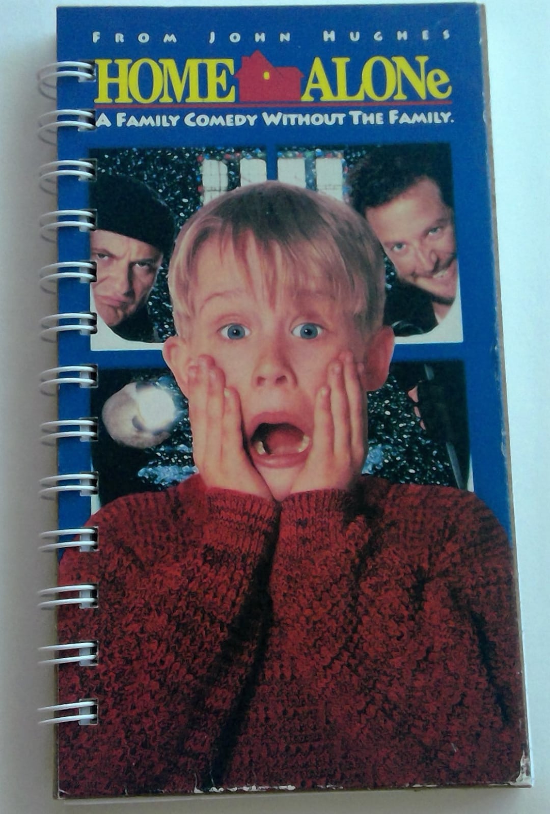 Home Alone VHS Cover Notebook: Upcycled Movie Notepad - Etsy