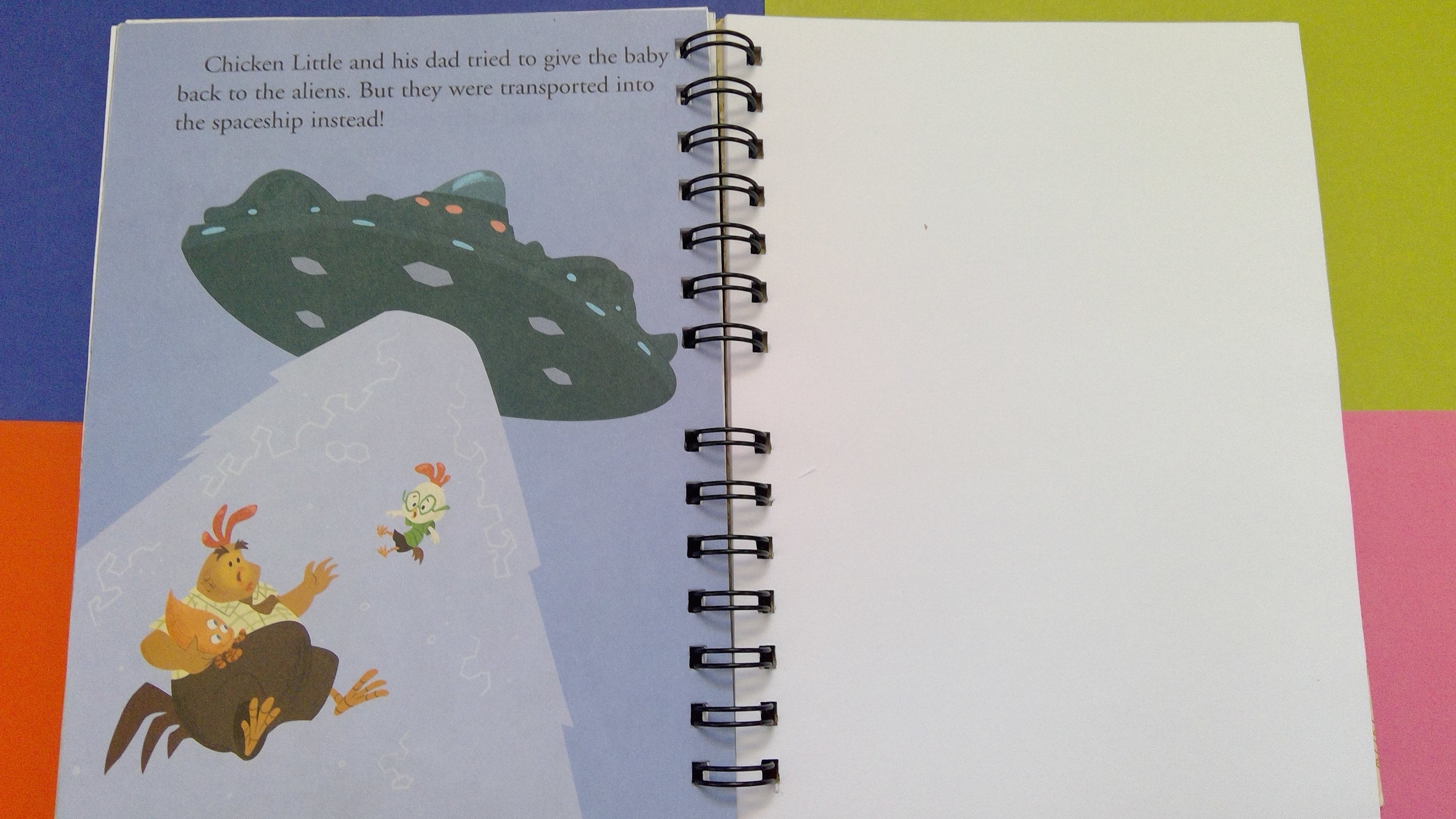Chicken Little storybook journal little golden book journal | Etsy