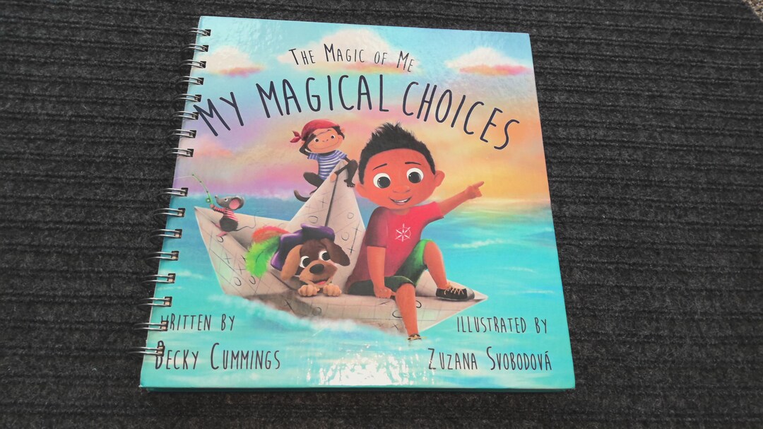 Upcycled Storybook Journal: My Magical Choices - Empowering Notebook - Etsy