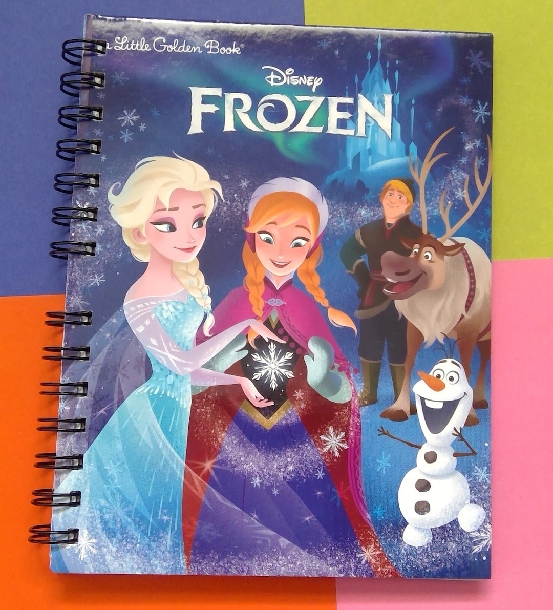 Frozen, Elsa and Anna Storybook Journal, Disney Autograph Book ...