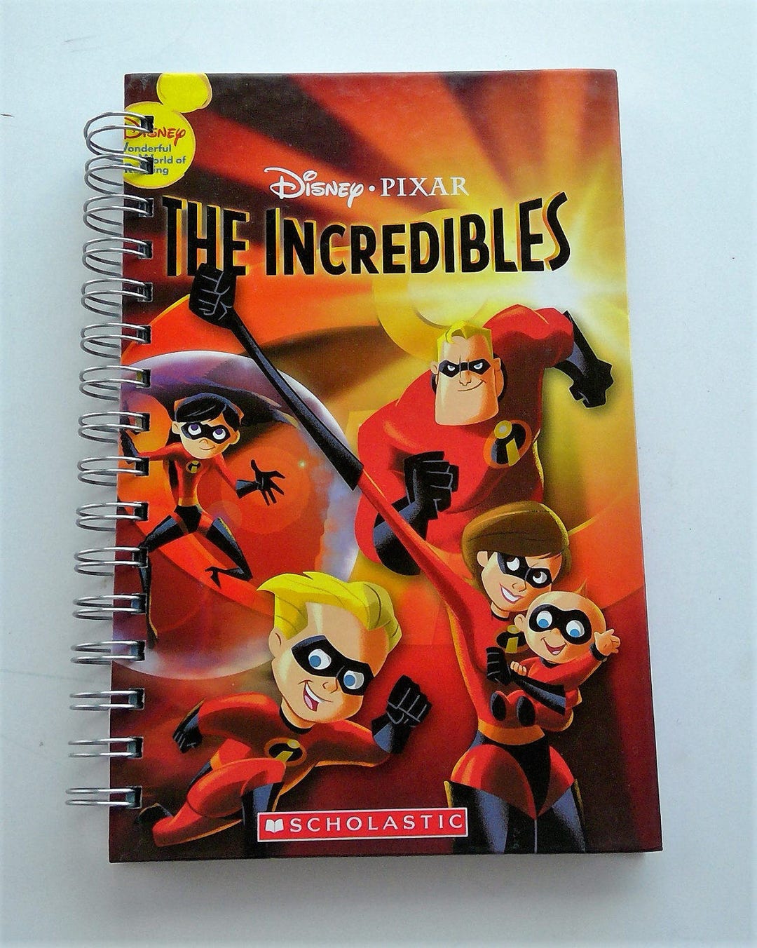 The Incredibles, Storybook Journal, Upcycled, Repurposed, Journal ...