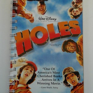 Holes Vhs or Dvd Cover Notebook, Unique Gift, Upcycled, Repurposed ...