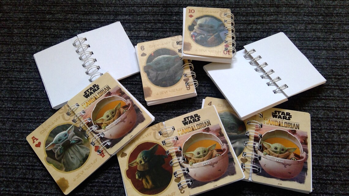 Mandalorian Notebook, Star Wars Notebook, Little Notebook, Baby Yoda ...