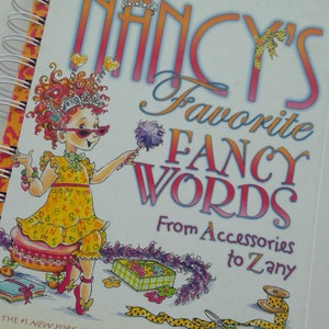 Fancy Nancy's Favorite Fancy Words Storybook Journal - Etsy