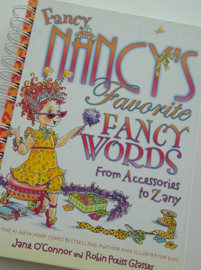 Fancy Nancy's Favorite Fancy Words Storybook Journal - Etsy
