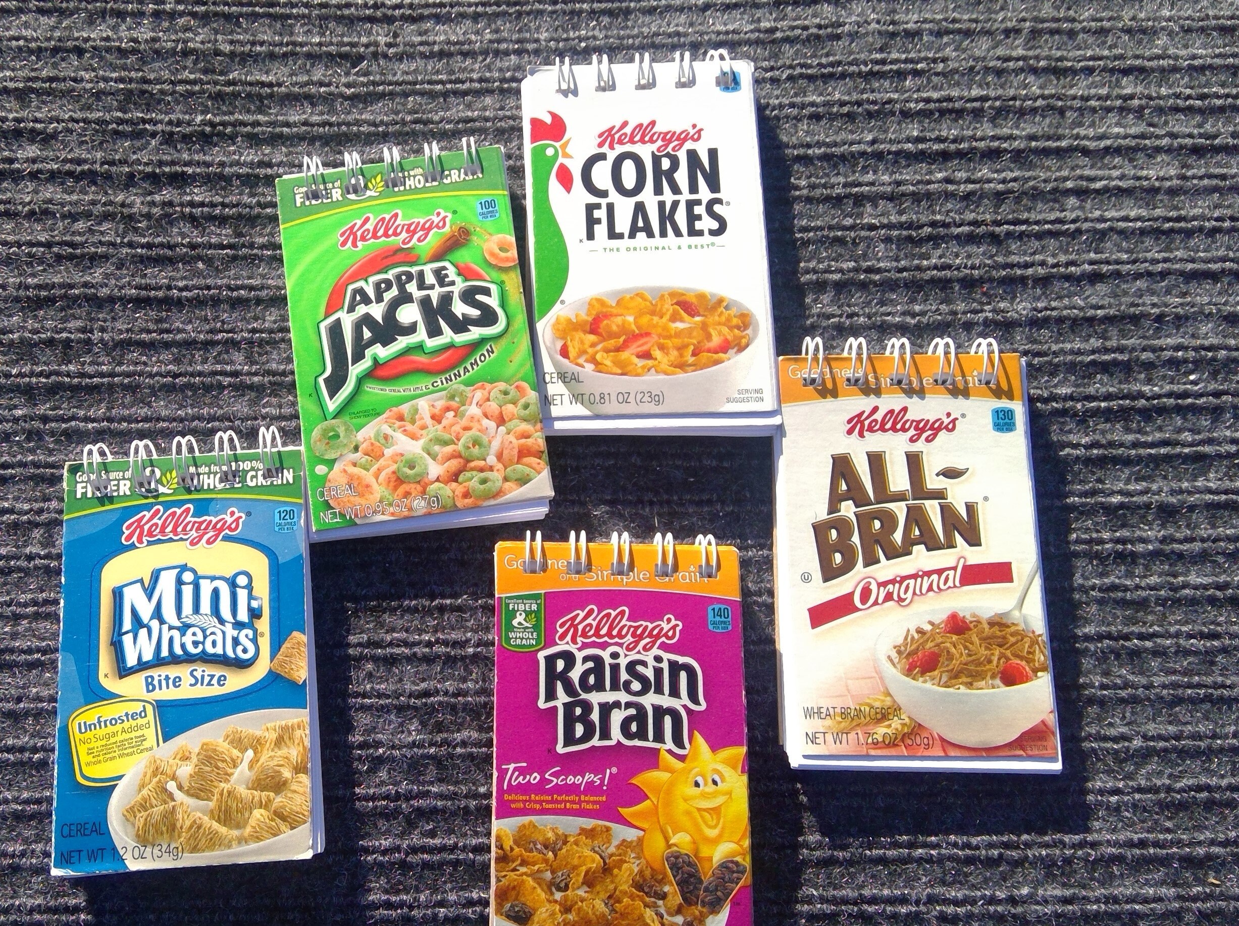 Mini Cereal Box Notebook Purse Notebook Backpack Notebook - Etsy