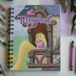 Tangled, Storybook Journal, Upcycled, Repurposed Journal, Notebook ...