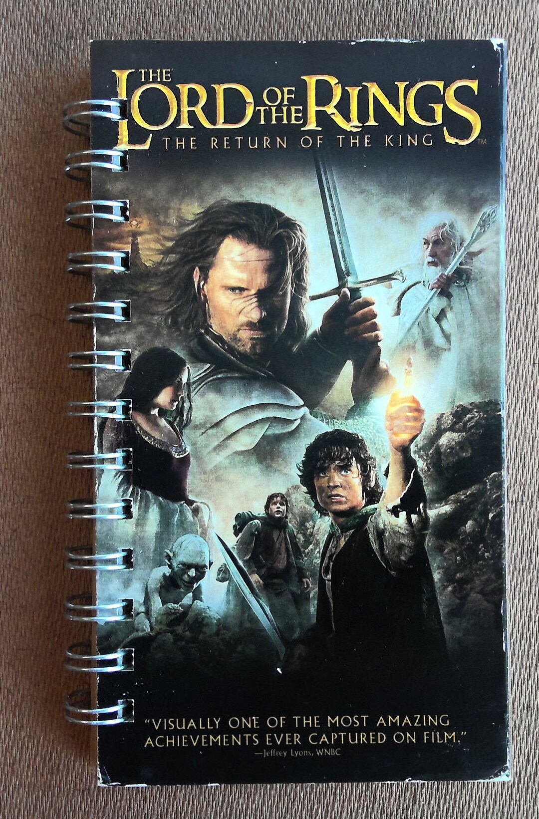 The Lord of the Rings: the Return of the King DVD Notebook – Upcycled ...