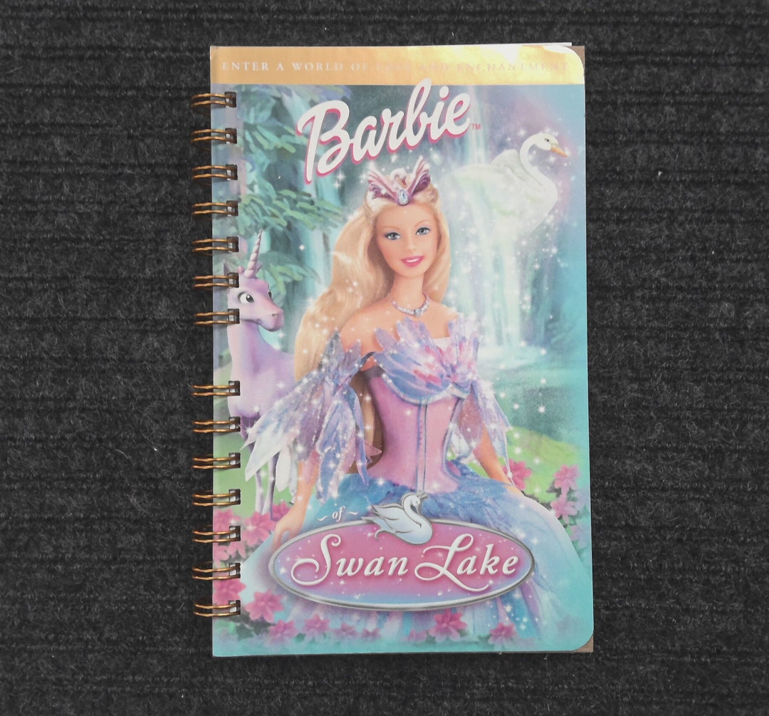 Swan Lake VHS Cover Notebook, Movie Notepad, Blank Notebook, Childhood ...