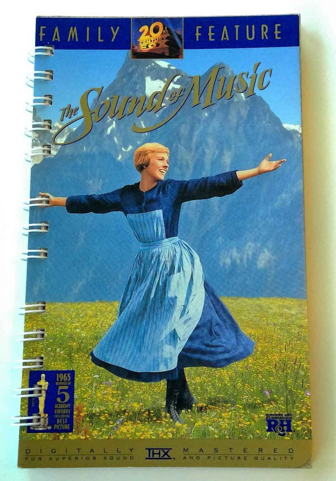 The Sound of Music VHS Cover Notebook: Upcycled Film Journal - Etsy