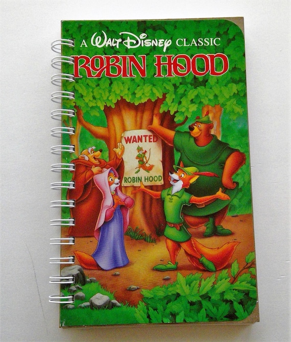 Robin Hood VHS Notebook Movie Notepad Blank Notebook VHS - Etsy
