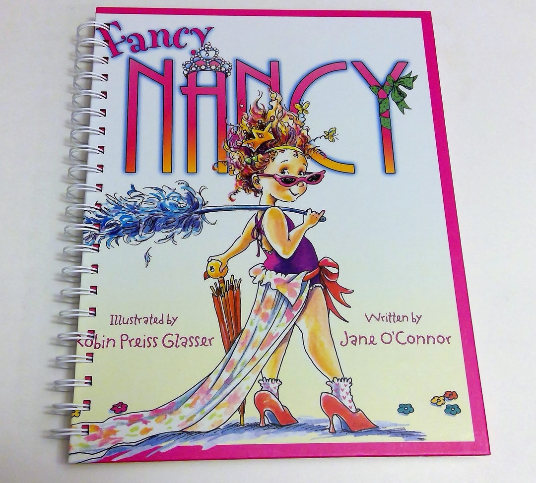 Fancy Nancy, Storybook Journal, Repurpose, Recycled, Upcylced, Book ...