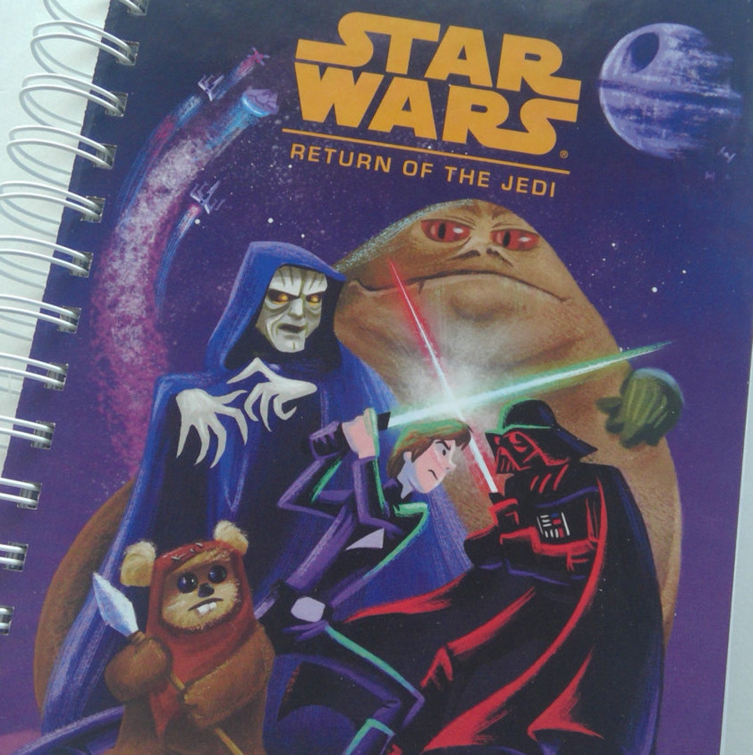Star Wars Return of the Jedi, Storybook Journal, Upcycled Journal ...