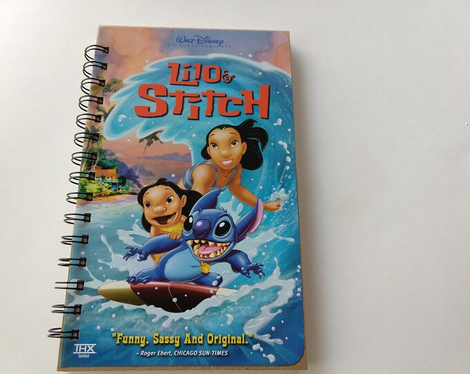 Lilo and Stitch VHS Notebook Movie Notepad Blank Notebook | Etsy