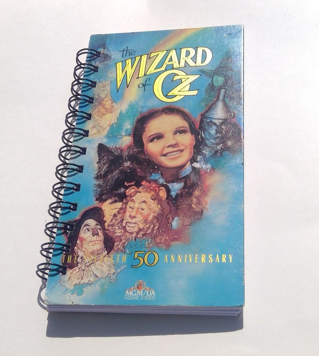 The Wizard Oz VHS Notebook, Movie Notepad, Blank Notebook, VHS Cover ...