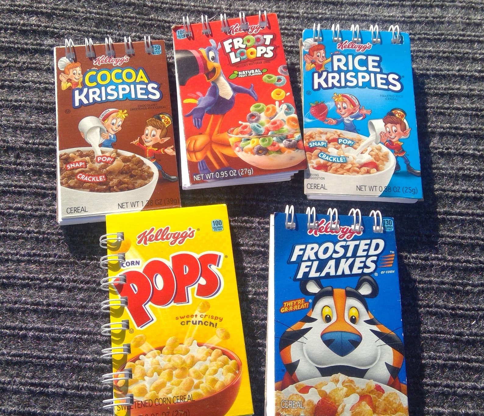 Mini Cereal Box Notebook Purse Notebook Backpack Notebook - Etsy