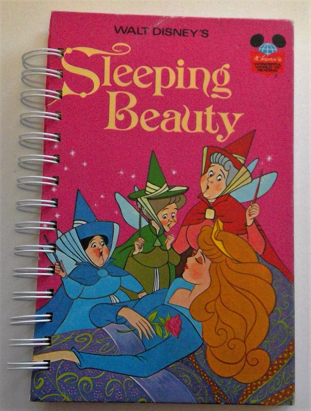Sleeping Beauty, Storybook Journal, Upcycled, Recycled Book Turned ...