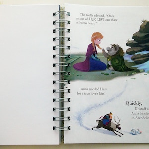 Frozen, Elsa and Anna Storybook Journal, Disney Autograph Book ...