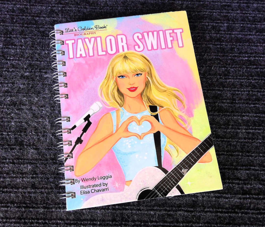 Upcycled Taylor Swift Book Journal: Handmade Travel Diary for Swifties ...