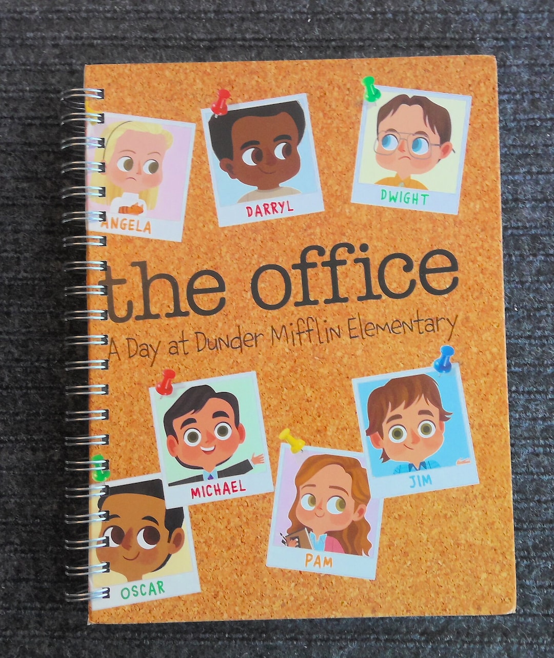 The Office Dunder Mifflin Elementary Storybook Journal – Upcycled Book ...