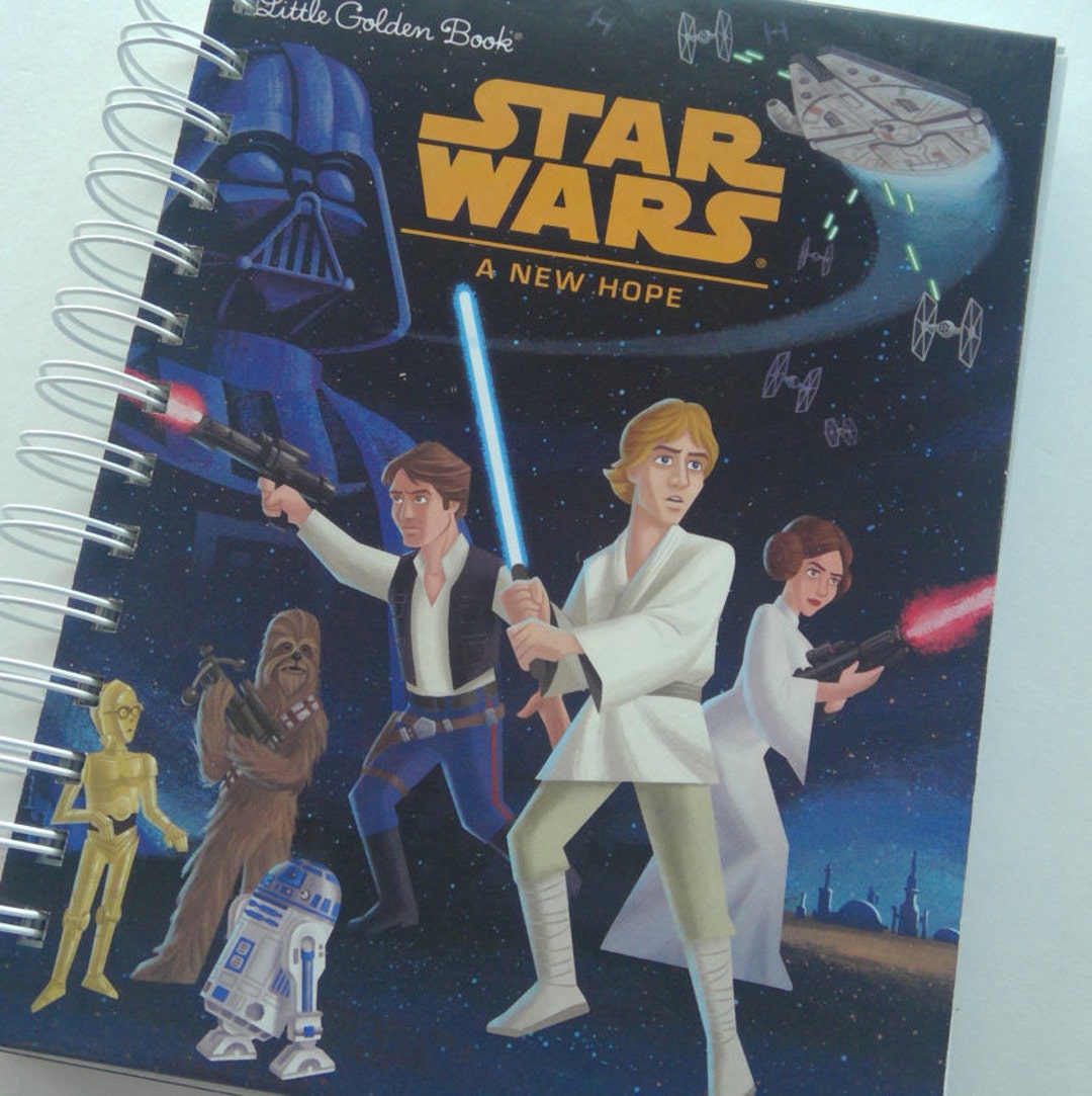 Upcycled Star Wars Journal: A New Hope Storybook, Lined or Blank - Etsy