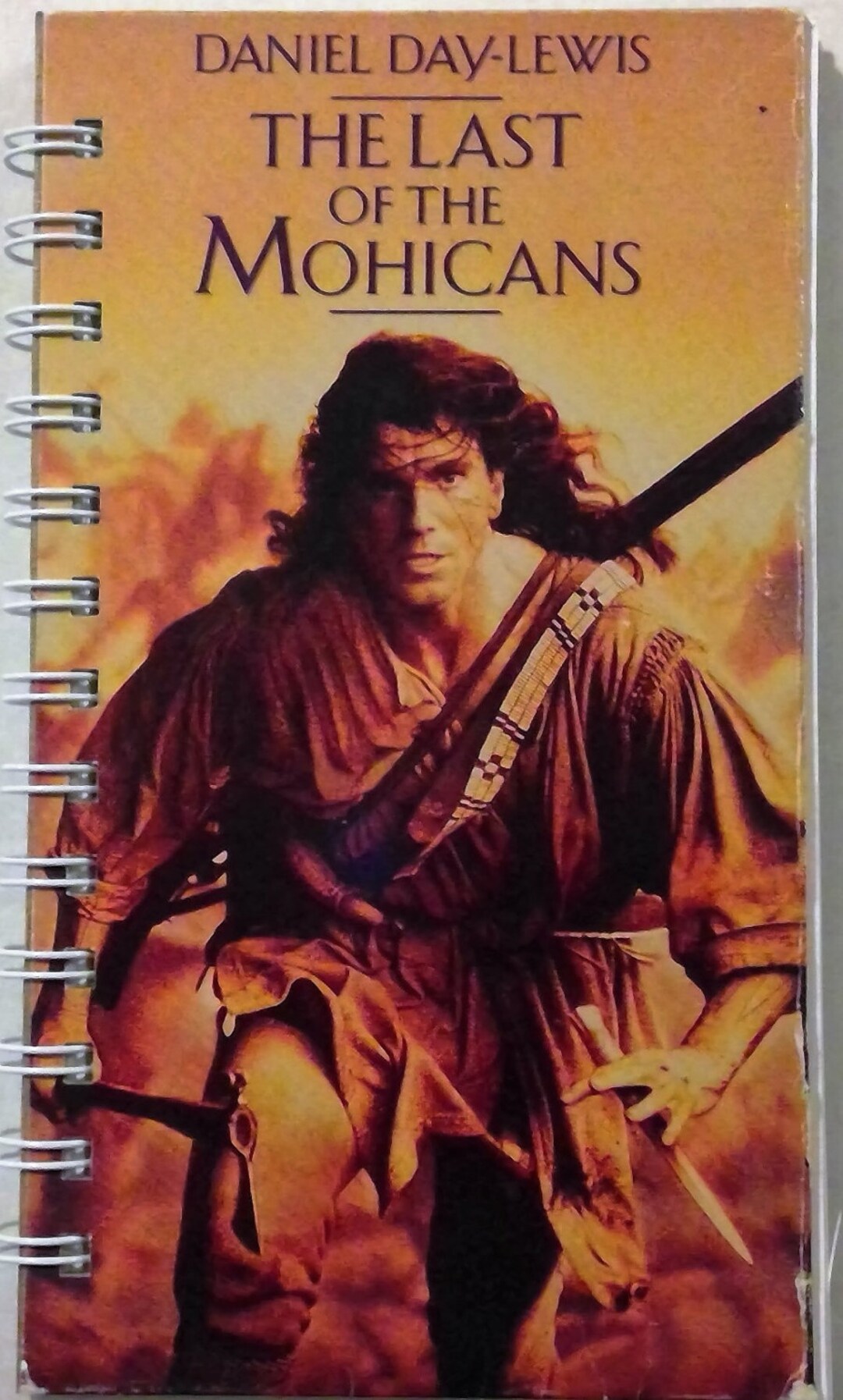 Last of the Mohicans Recycled VHS Cover Notebook, Movie Lover Gift ...