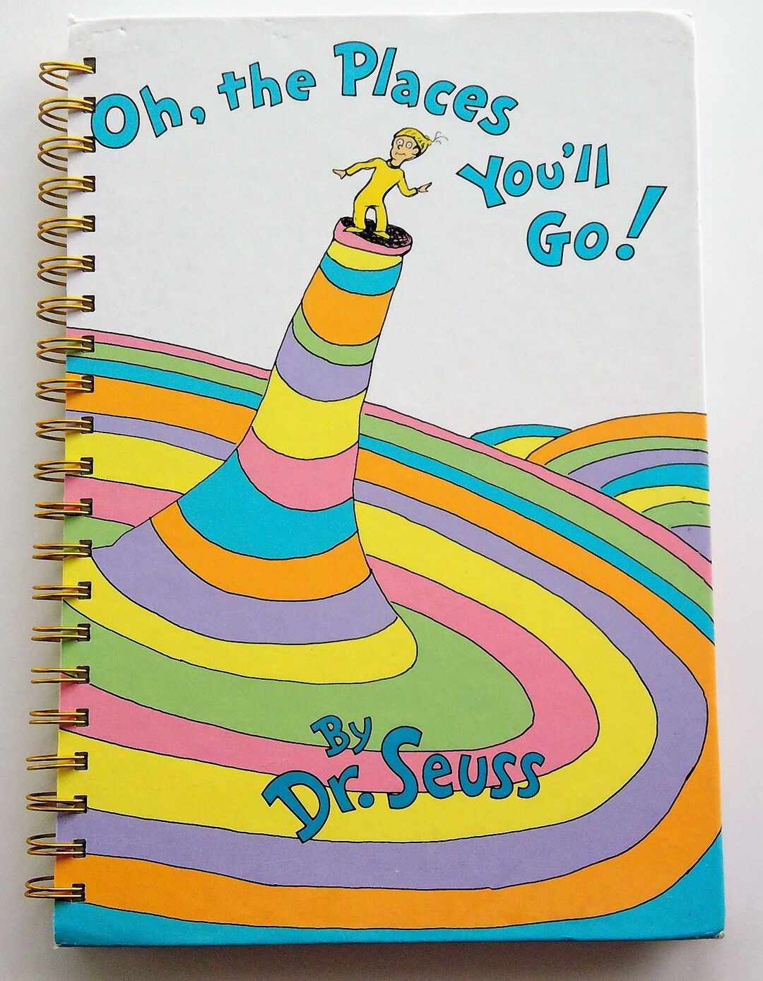 Oh, the Places You'll Go Recycled Journal – A Whimsical Graduation ...
