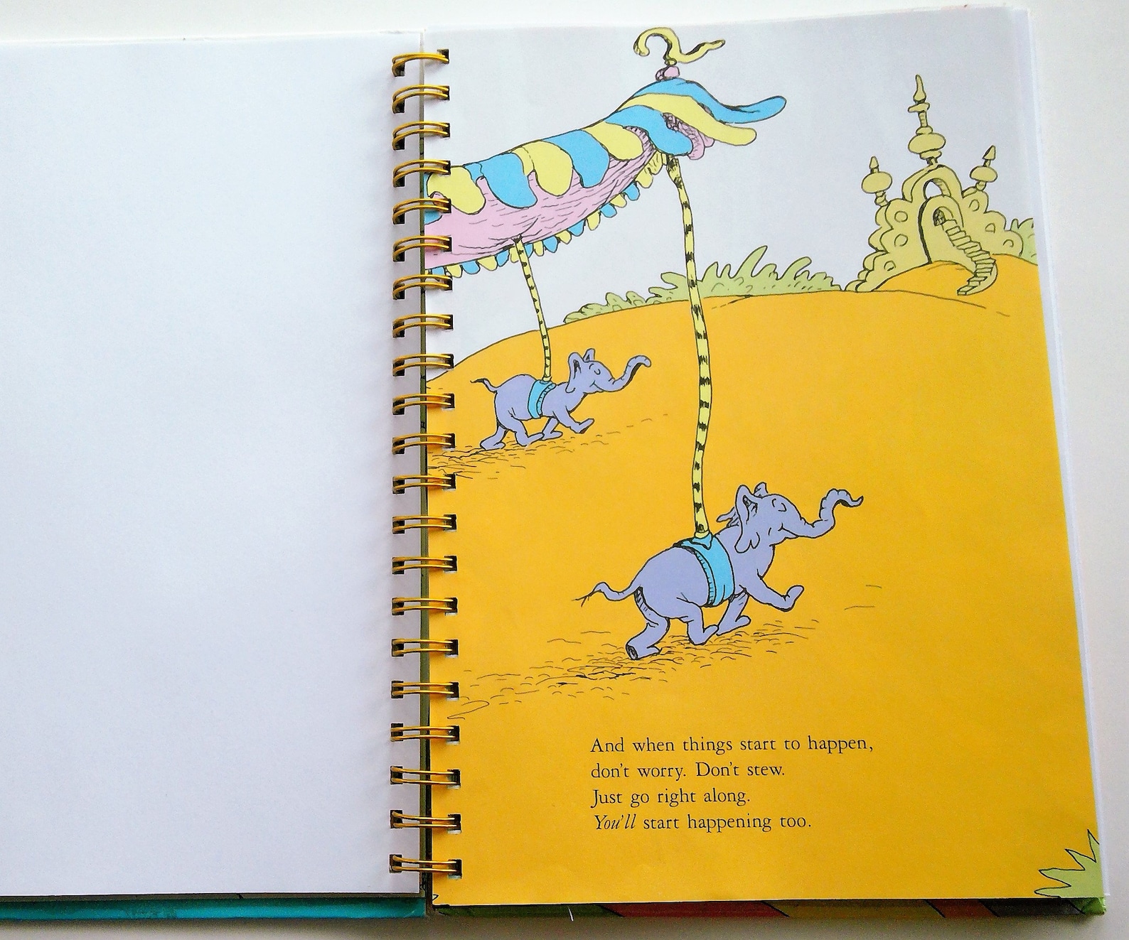 Oh, the Places You'll Go Recycled Journal – A Whimsical Graduation ...