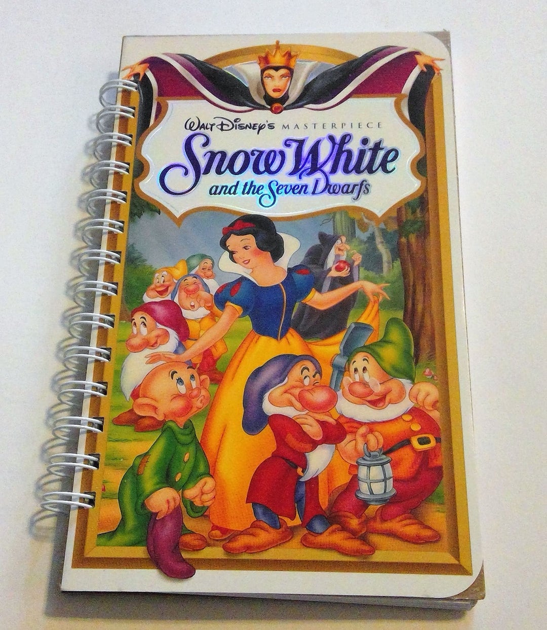 Snow White VHS Cover Notebook, Upcycled Disney Junk Journal - Etsy