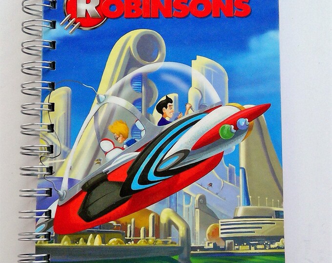 Meet the Robinsons, Disney Autograph Book, Blank Journal, Repurposed ...