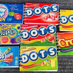 Theater Candy Box Notebook | Upcycled Junk Journal | Purse Notebook ...