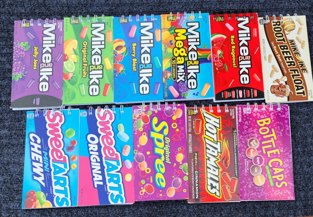 Theater Candy Box Notebook | Upcycled Junk Journal | Purse Notebook ...