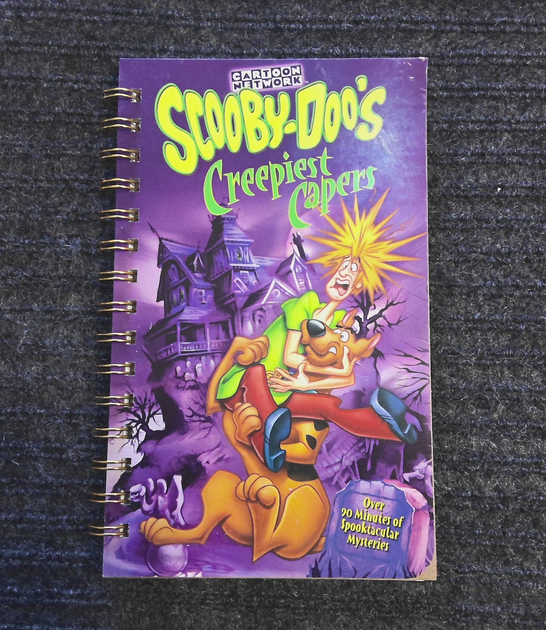 Scooby-doo Variety of Titles Available VHS Notebook, Movie Notepad ...