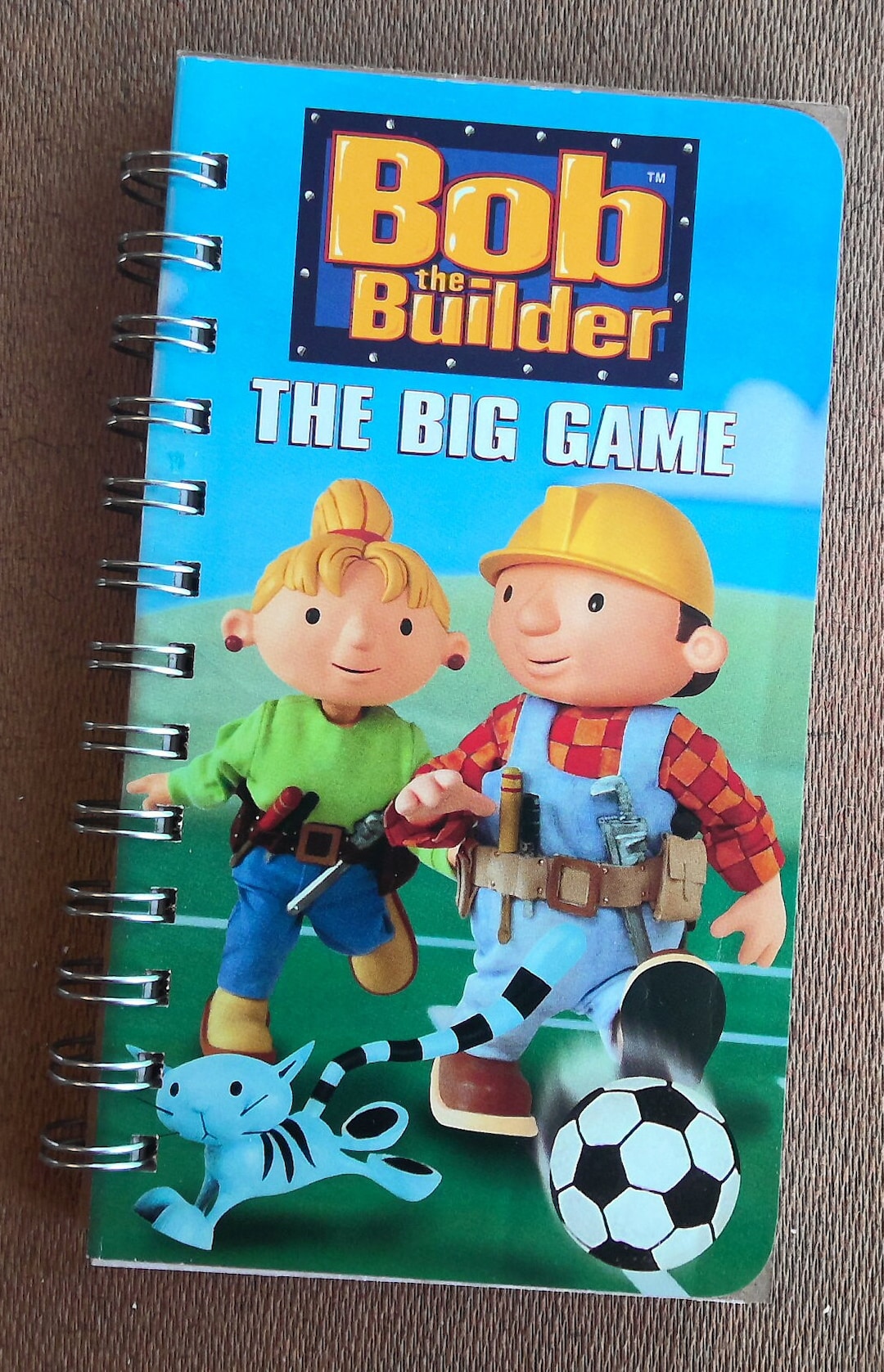 Bob the Builder the Big Game VHS Notebook Movie Notepad - Etsy