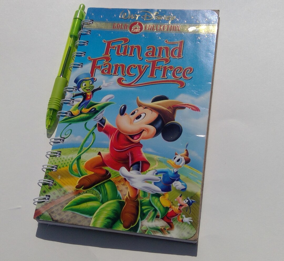 Fun and Fancy Free Mickey Mouse Movie Notepad Blank - Etsy