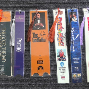 Listing #2, VHS Movie Bookmark, Book Lover Gift, Movie Lover Gift ...