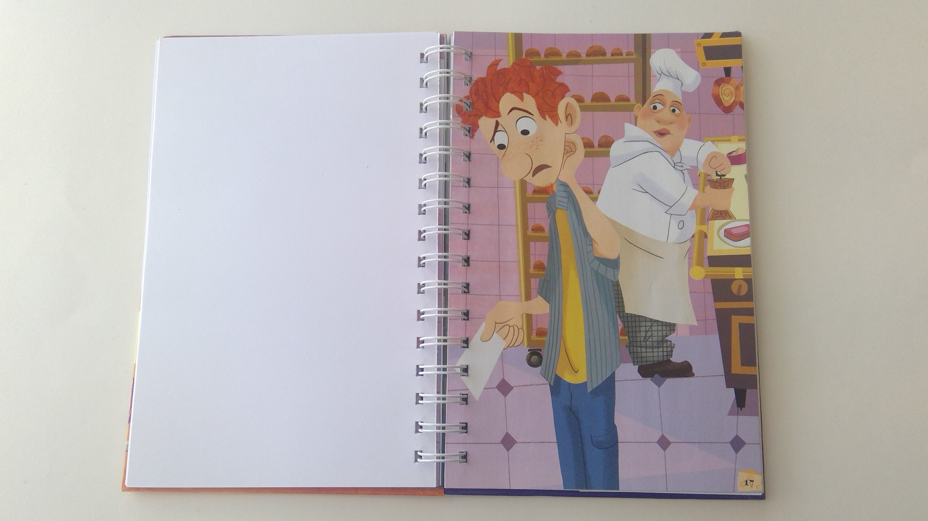 Ratatouille storybook journal autograph book blank journal | Etsy