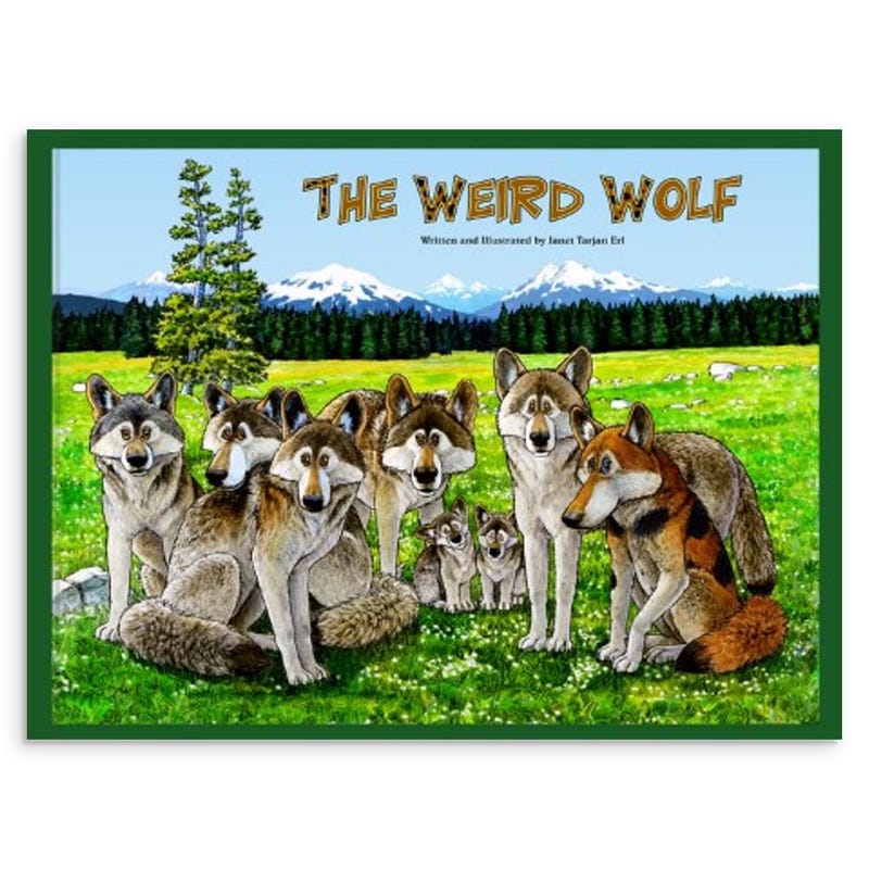 Story of a Weird Wolf - Etsy Australia